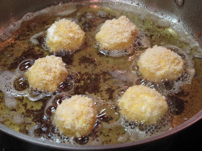 Fried Ricotta Cheese – Two Ways – Acorns On Glen